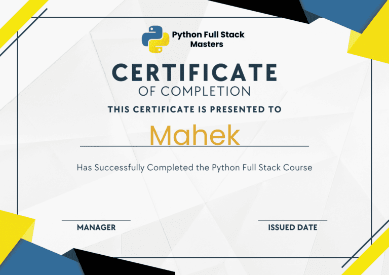 Python Full Stack Training in Hyderabad 100% placements 2025