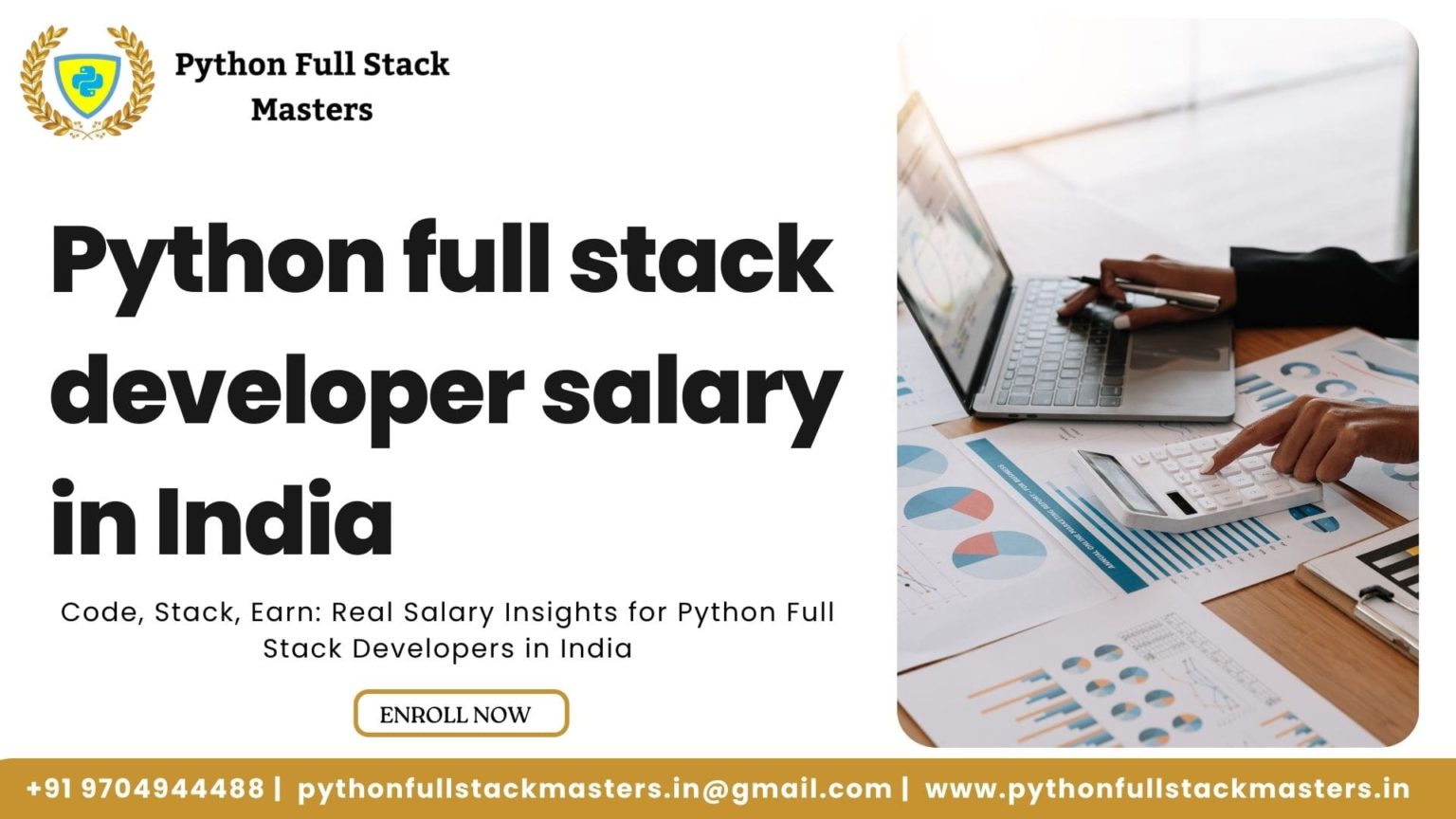 Python Full Stack Developer Salary in India - Freshers 2025